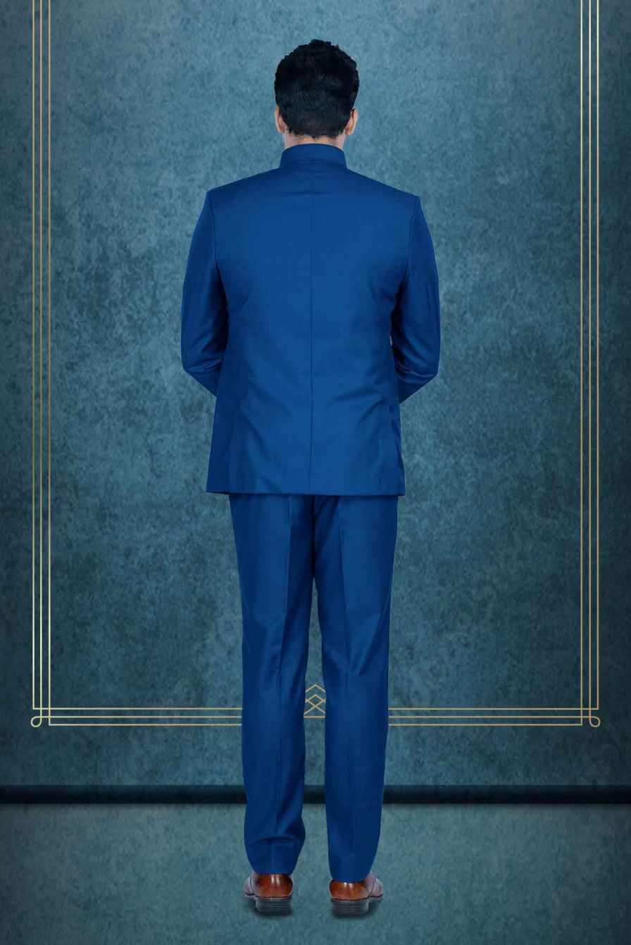 Mat Deep Blue Jodhpuri Using Terry Ryon